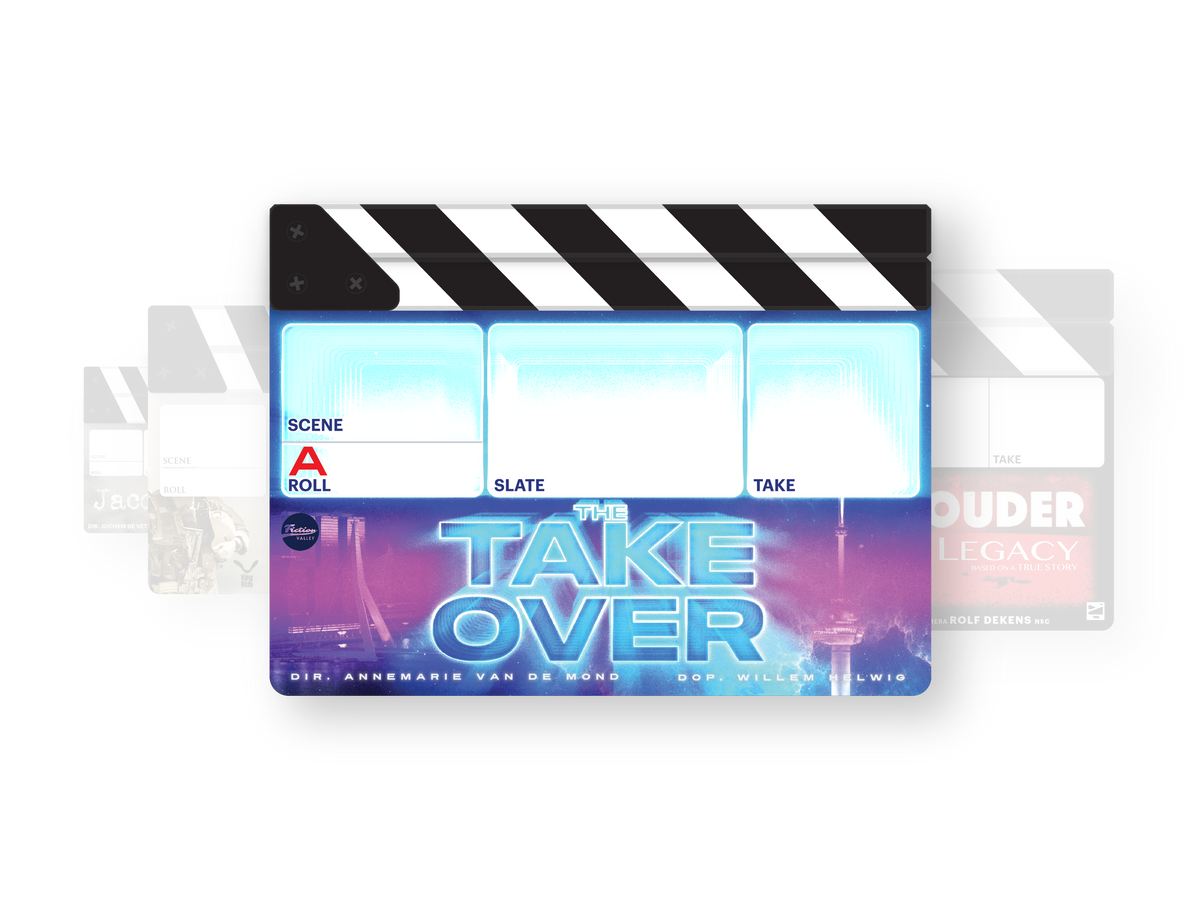 Custom Full-Color Clapperboard | Unleash Your Creativity | Dylan Stoel